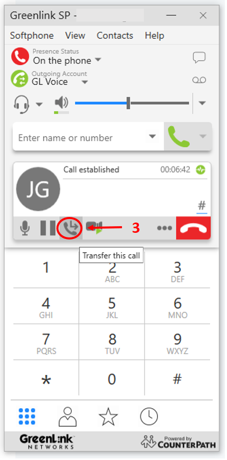 GreenLink Softphone Desktop App: How to make calls